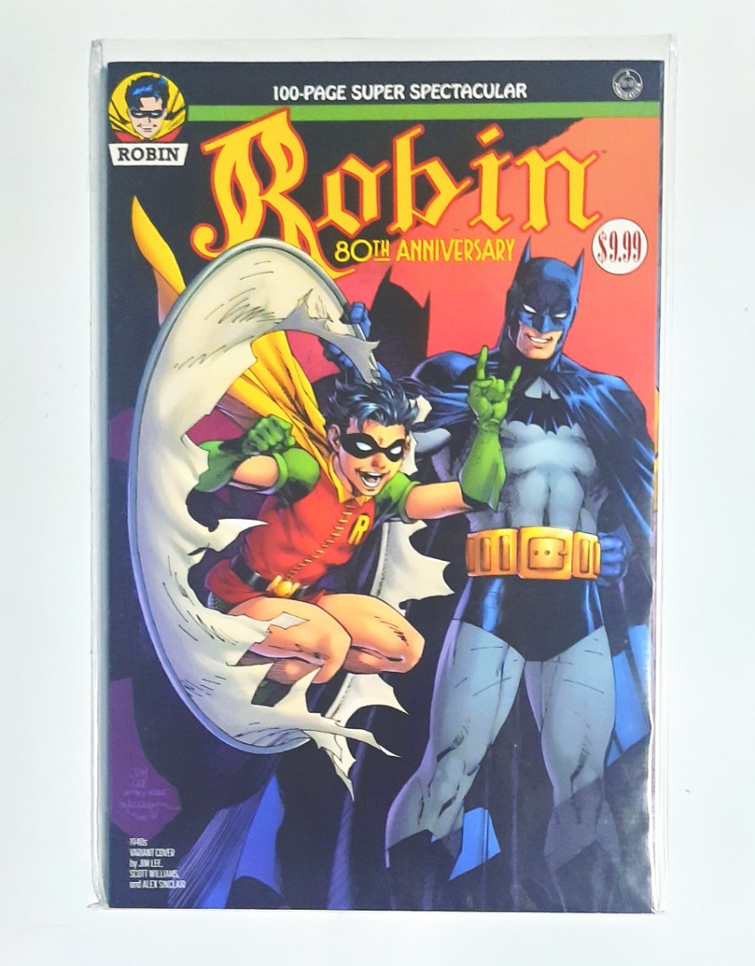 Robin 80th Anniversary Jim Lee, Hobbies & Toys, Books & Magazines ...