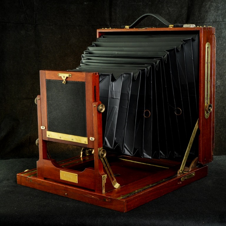 Rochester King Antique 8x10 Wooden View Camera with lens board and one ...