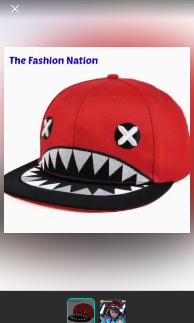 [RUNNING MAN SERIES] RUNNING MAN SONG JI HYO RED SHAKE CAP, Men's ...