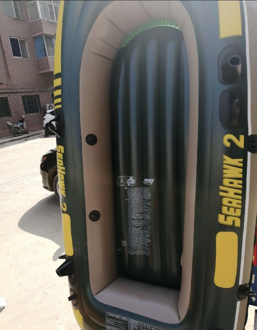 SeaHawk2 inflatable boat, Sports Equipment, Fishing on Carousell