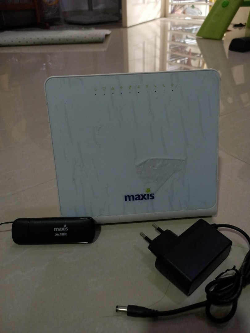 Set Maxis modem 4G Maxis dongle broadband, Computers & Tech, Parts ...