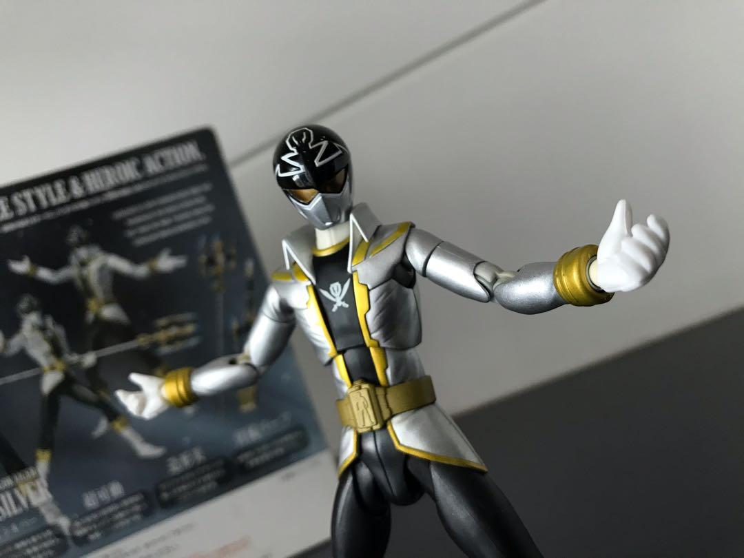 Shf Kaizoku Sentai Gokaiger Gokai Silver, Hobbies & Toys, Toys & Games ...