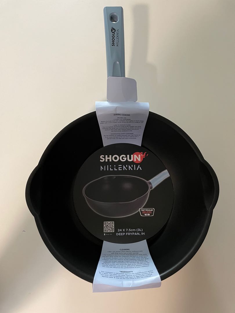 LA GOURMET Shogun millennia deep fry pan/cooking pot, TV & Home ...