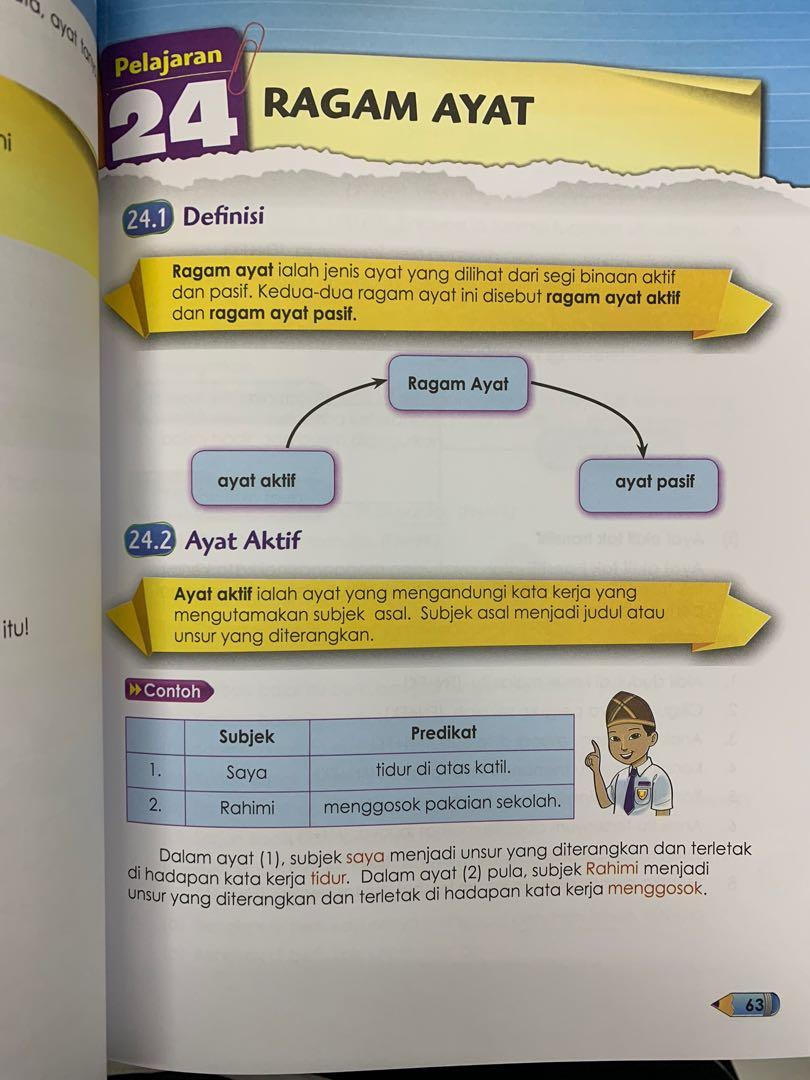 Tatabahasa Dewan Buku 3: Binaan Ayat (Edisi Sekolah Rendah), Hobbies ...