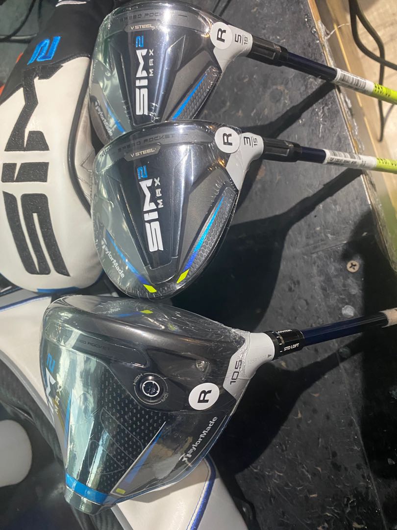 Taylormade SIM 2 MAX Driver, Sports Equipment, Sports & Games, Golf on ...