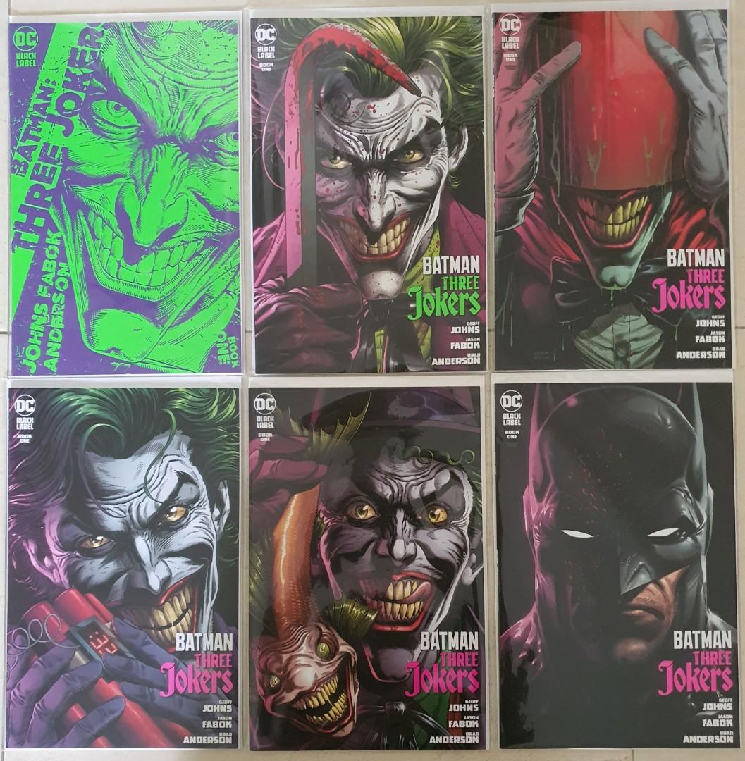 Three Jokers Complete Set of 24 // Batman, Hobbies & Toys, Books ...