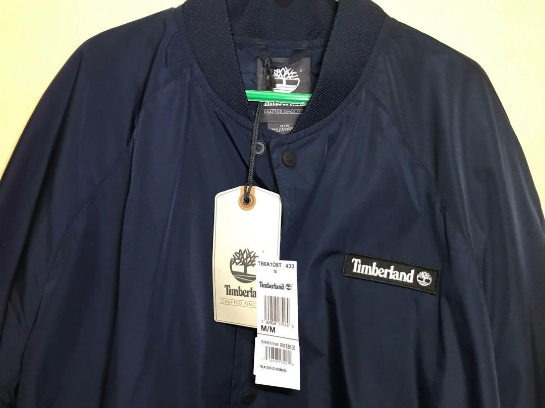 Timberland Varsity Bomber Jacket, Men's Fashion, Coats, Jackets and ...