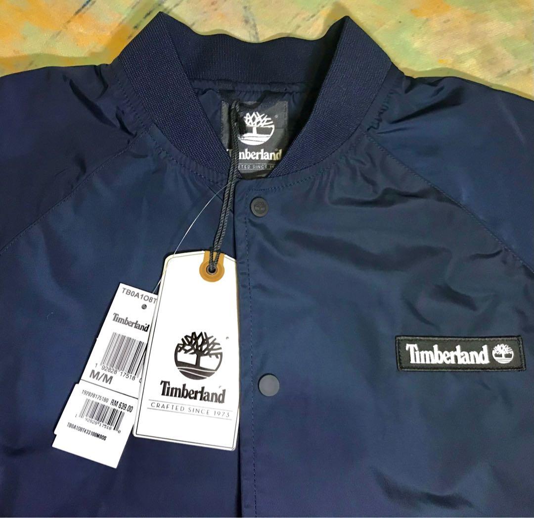 Timberland Varsity Bomber Jacket, Men's Fashion, Coats, Jackets and ...