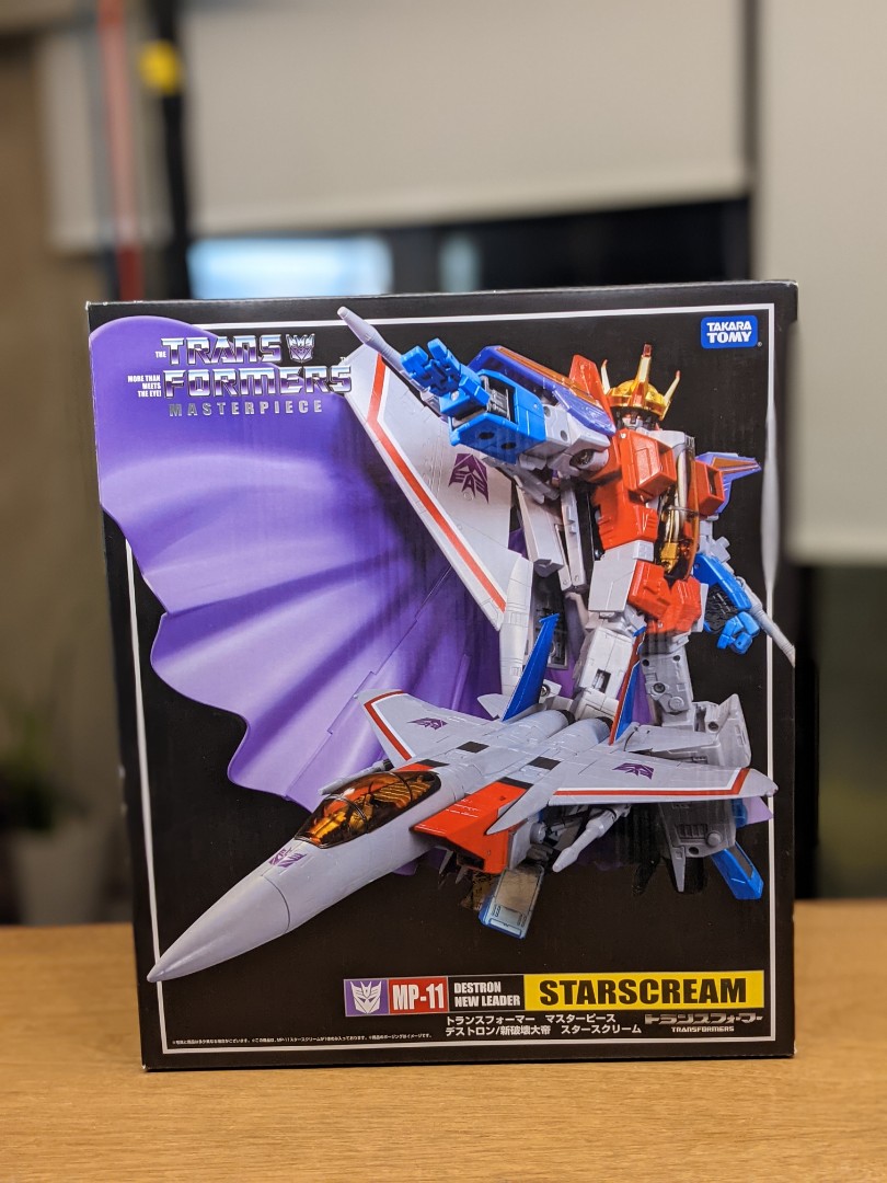 Transformers Masterpiece Starscream Leader Class MP-11, 興趣及遊戲, 玩具 & 遊戲類 ...