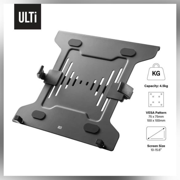 Ulti Monitor Arm Laptop Tray (VESA compatible), Computers & Tech, Parts ...