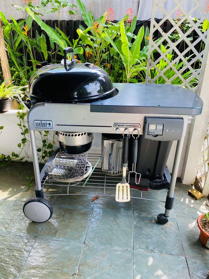 Weber Performer Premium Series Charcoal Grill, TV & Home Appliances ...