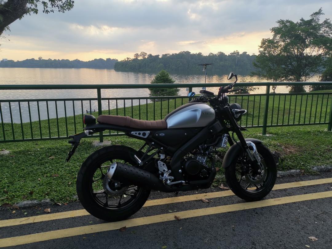 Yamaha XSR 155 silver 1.5k mileage, Motorcycles, Motorcycles for Sale ...