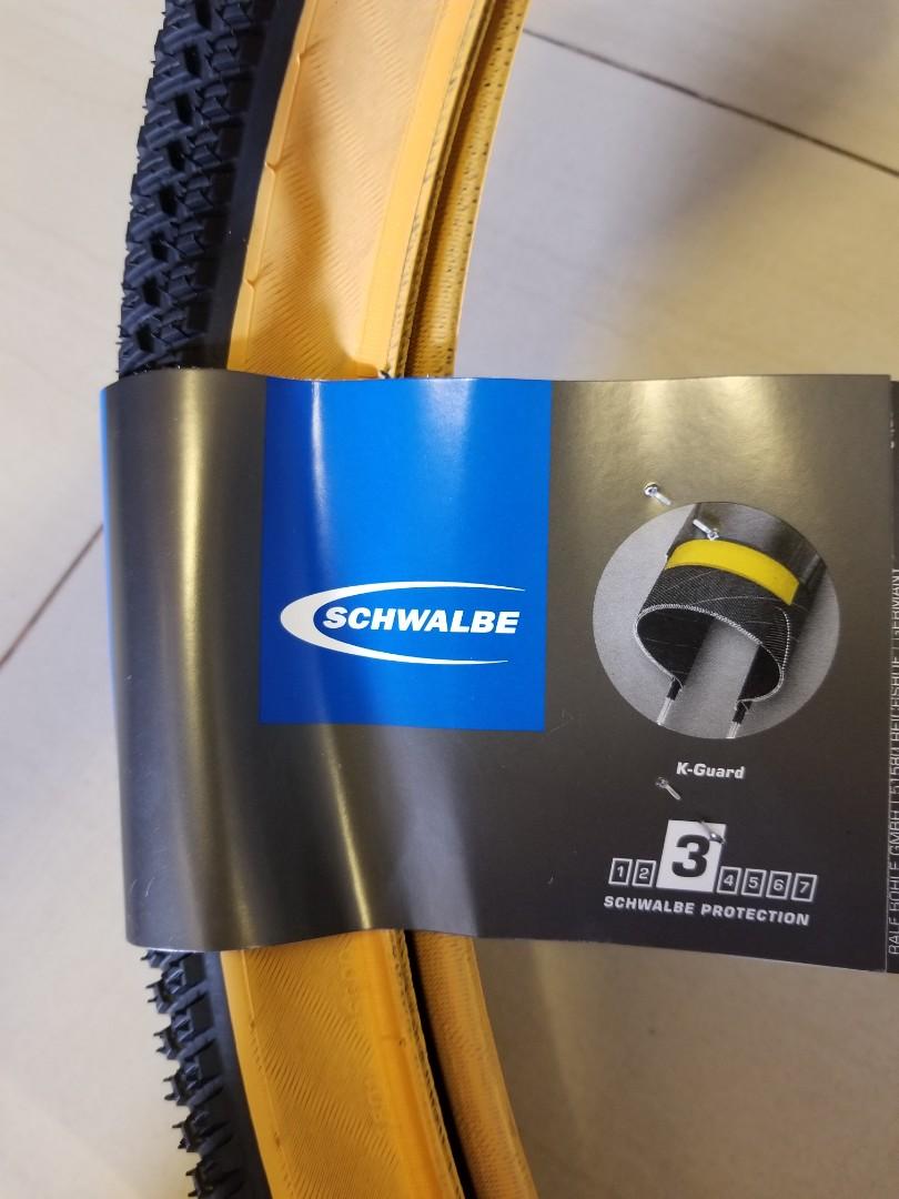 2 x Schwalbe Billy Bonkers MTB Dirt Jump Tyres ( 26 x 2.10" / Tan Wall / Puncture Protected ...