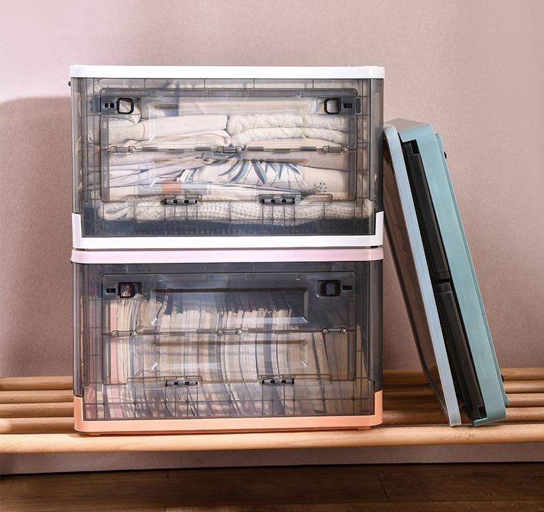 50L Foldable Big Storage Box [HEAVY DUTY], Furniture & Home Living ...