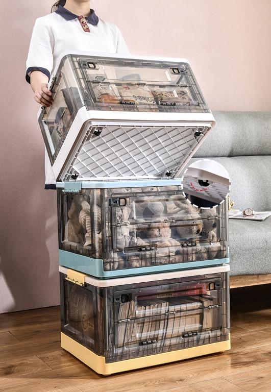 50L Foldable Big Storage Box [HEAVY DUTY], Furniture & Home Living ...