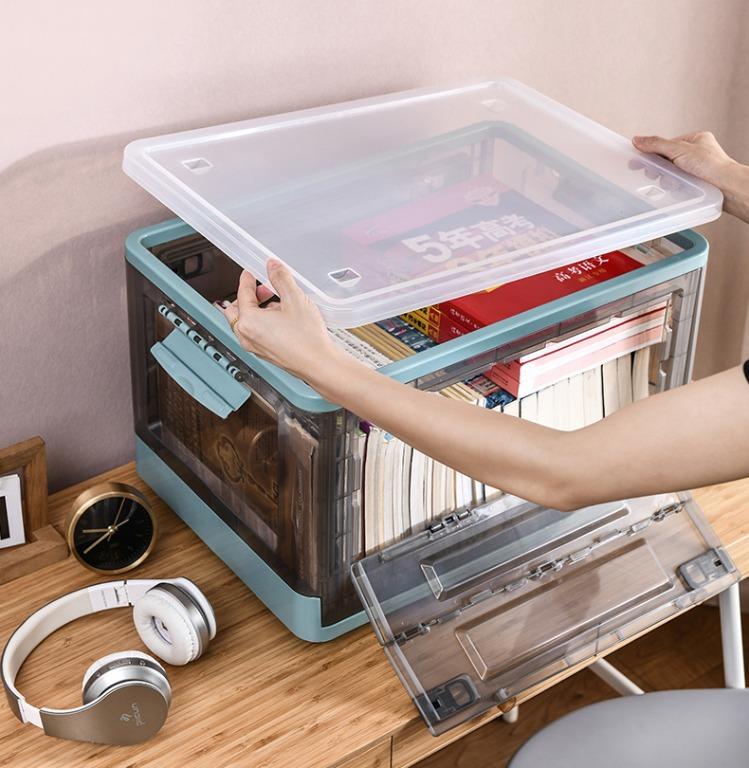 50L Foldable Big Storage Box [HEAVY DUTY], Furniture & Home Living ...