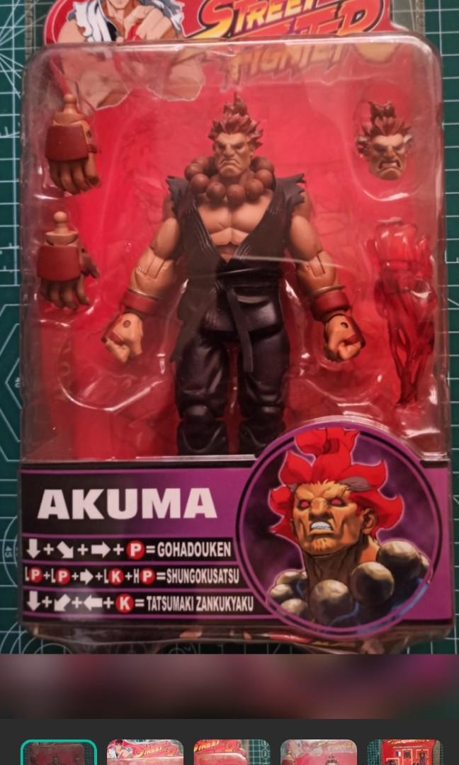 全新絕版超過十五年 街頭霸王 Street fighter Sota 系列 AKUMA 別色 黑色 豪鬼, 興趣及遊戲, 玩具 & 遊戲類 ...