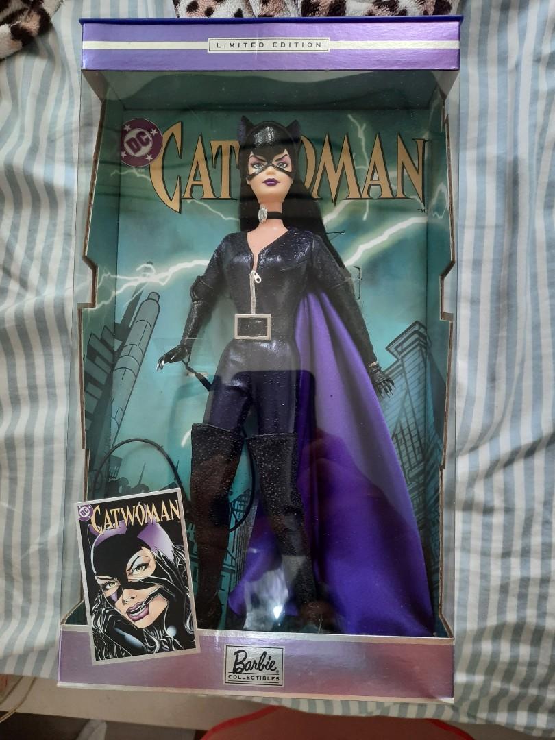 全新絕版 DC cat woman barbie collector series, 興趣及遊戲, 玩具 & 遊戲類 - Carousell