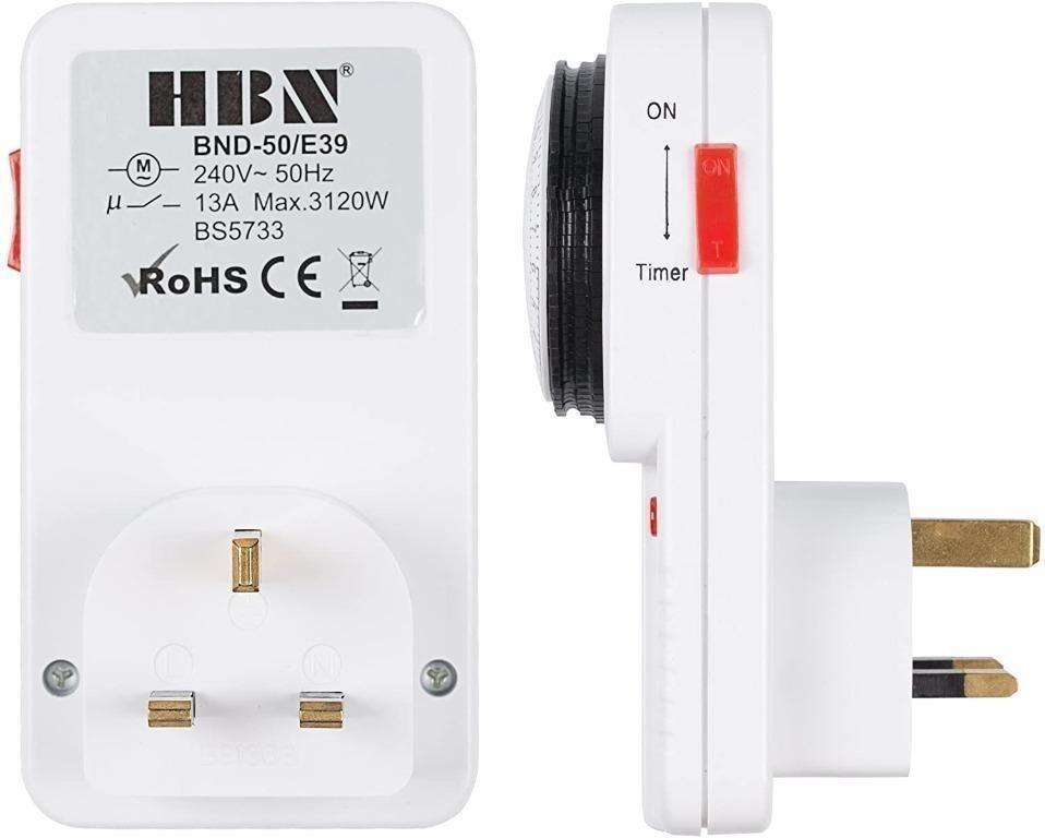 [ INSTOCK ] HBN BND-50/E39 Plug-in Energy Saving Programmable ...