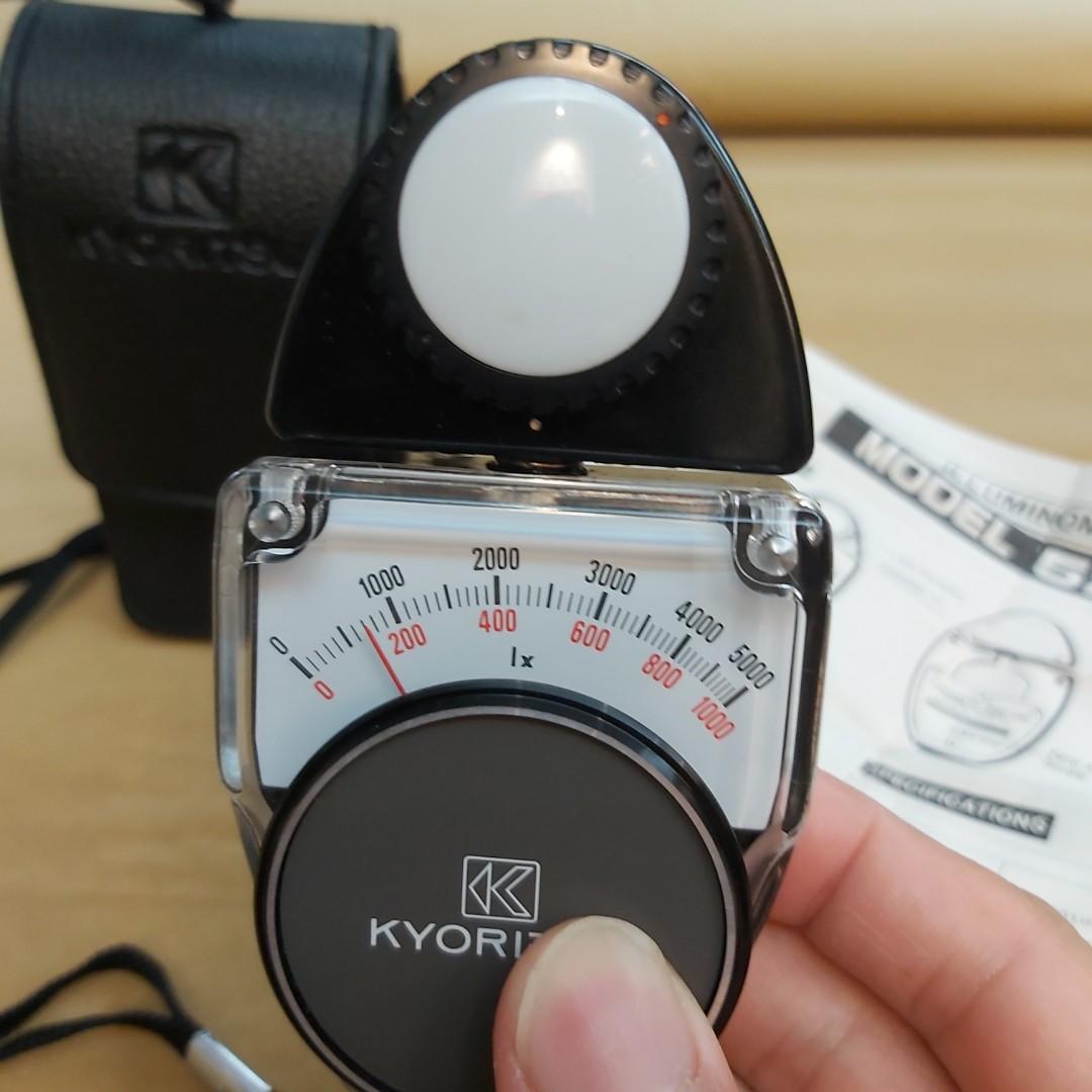 日本製造 KYORITSU ILLUMINOMETER MODEL 5200 度光器, 攝影器材, 攝影配件, 燈光及Studio設備 ...