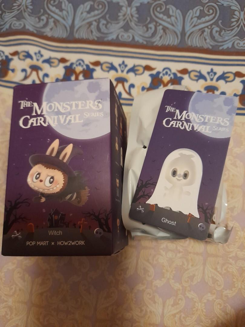 Labubu 幽靈 Ghost Spooky 怪物嘉年華 The Monsters Carnival How2Work Pop Mart 盲盒 ...