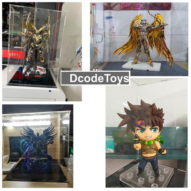 Acrylic Black Base Storage Figure Display Stand Box - Multi Functional ...