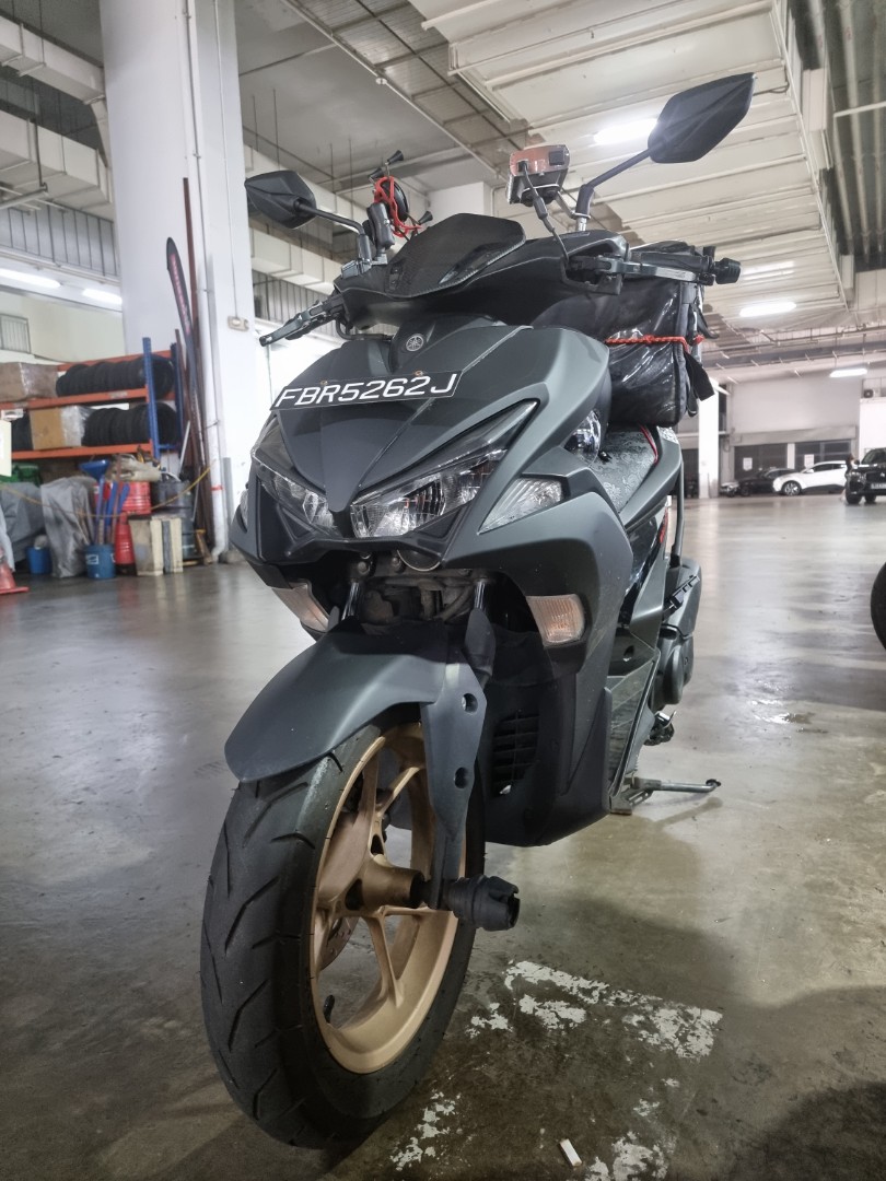 Aerox 2020, Motorcycles, Motorcycles for Sale, Class 2B on Carousell