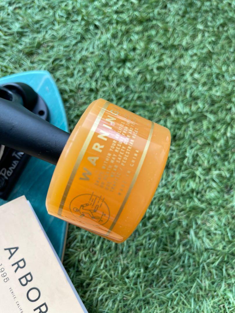 Arbor Fish Pintail Longboard Artist Series 37” Aaron Draplin DDC ...