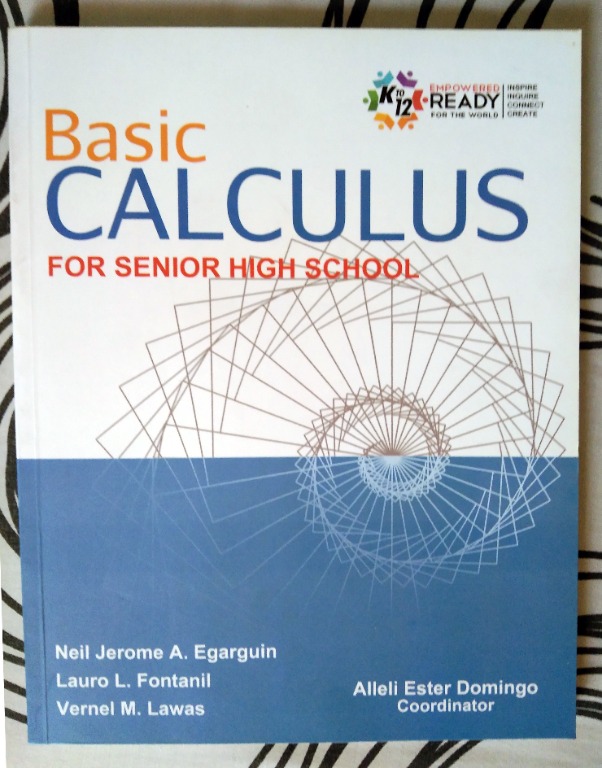 Basic Calculus Textbook for Senior High School, Hobbies & Toys, Books ...