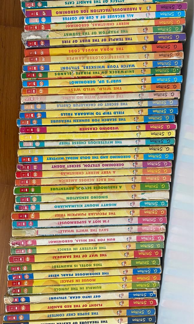 Big bundle of Geronimo Stilton, Hobbies & Toys, Books & Magazines ...
