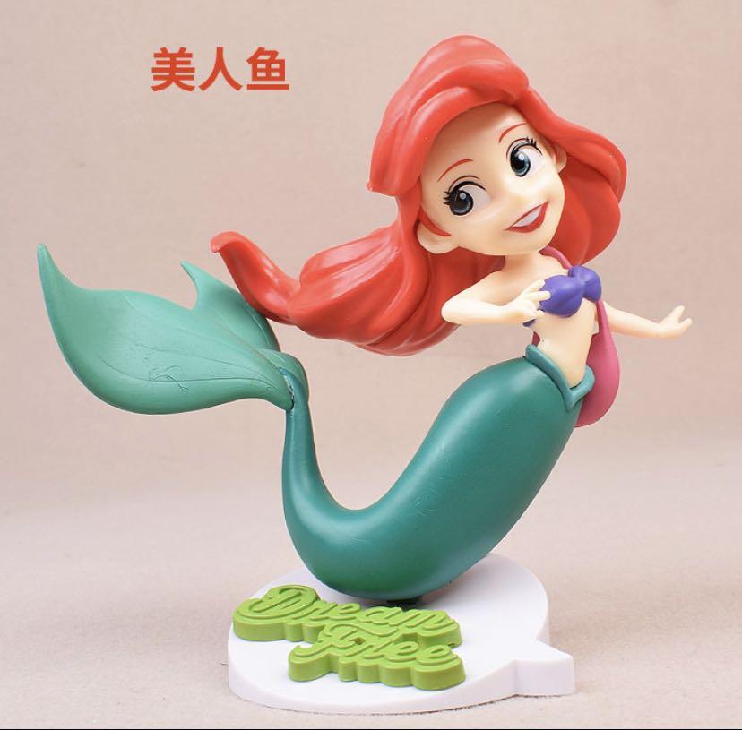 BIG Mermaid Ariel princess birthday cake topper decoration toys ...