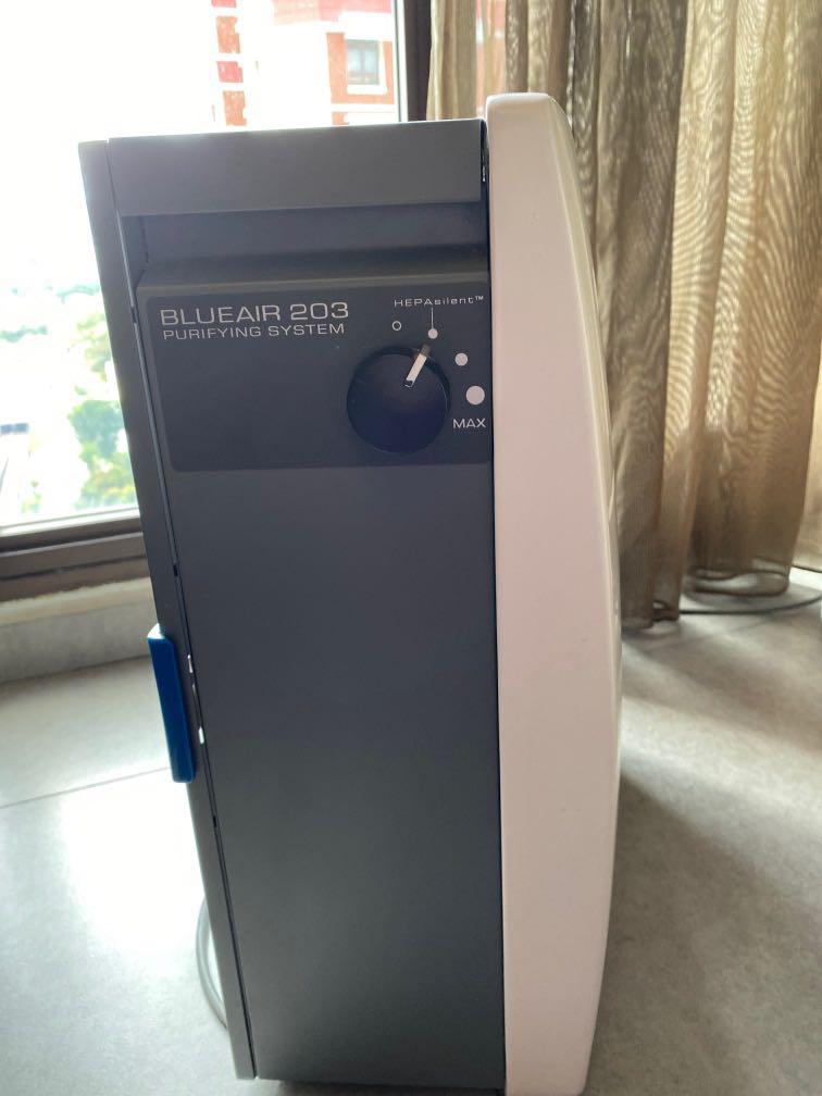 BlueAir 203 Purifying System, TV & Home Appliances, Air Purifiers ...