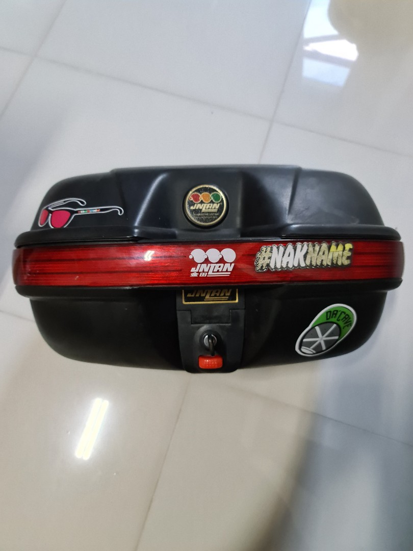 Box Jintan 42L, Motorcycles, Motorcycle Accessories on Carousell