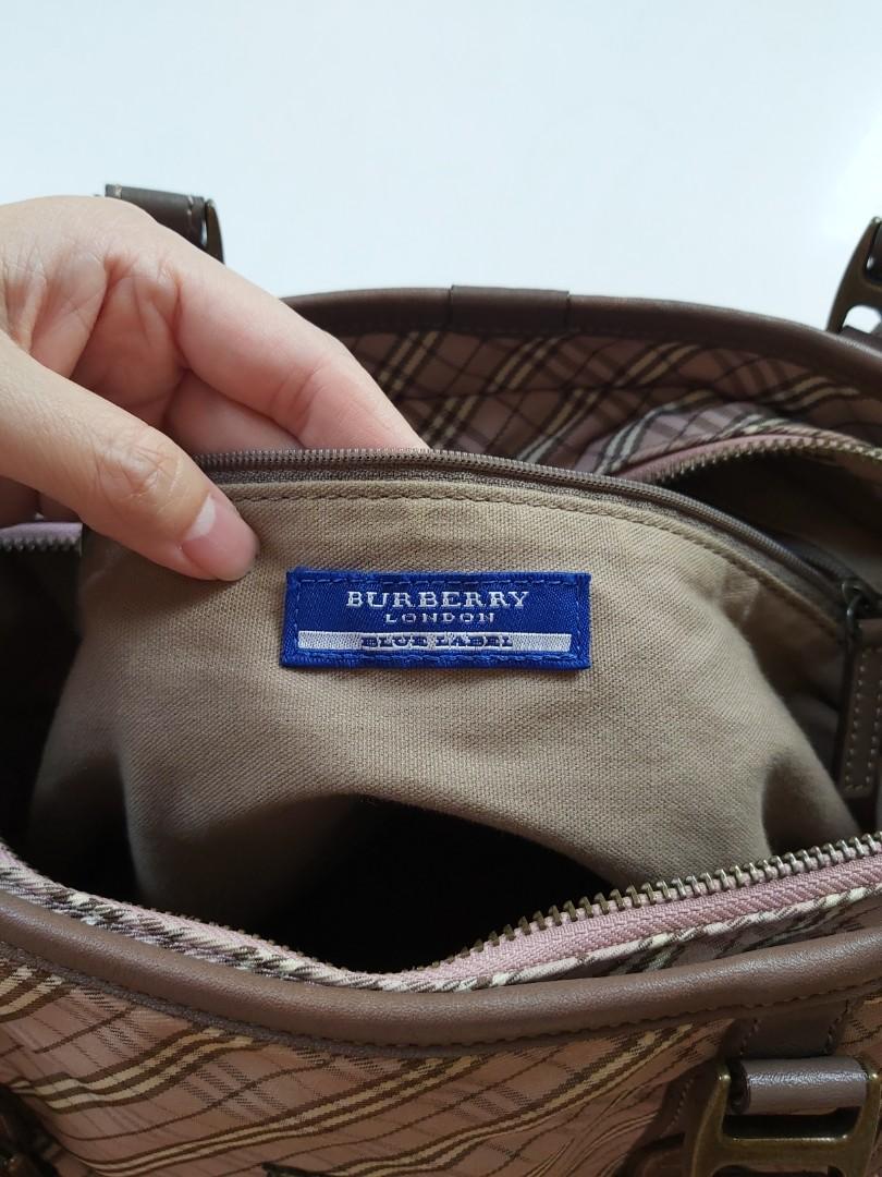 Burberry Blue Label Bag Japan, Women's Fashion, Bags & Wallets ...