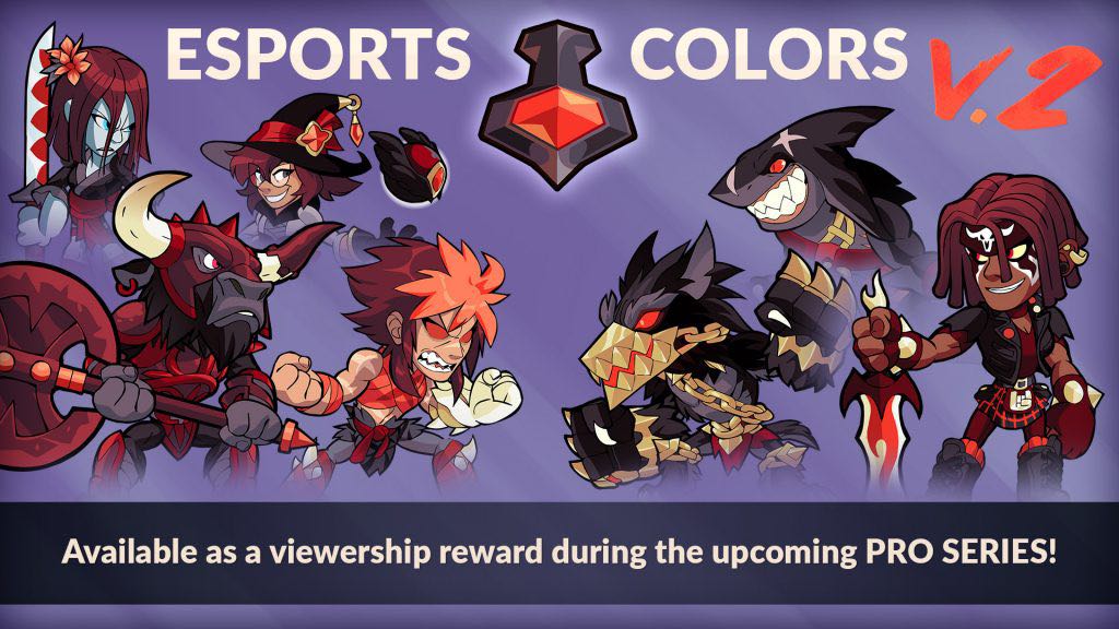 buying brawlhalla esports v2 or charged og colours, Video Gaming, Video ...