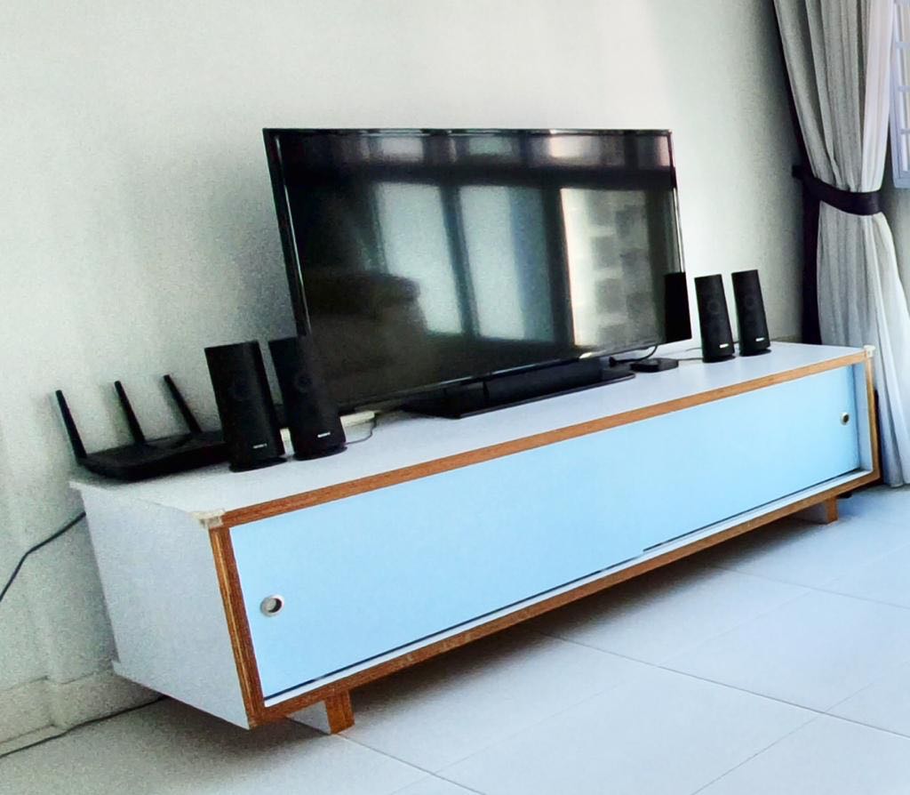 Custom made TV console, Furniture & Home Living, Furniture, TV Consoles ...