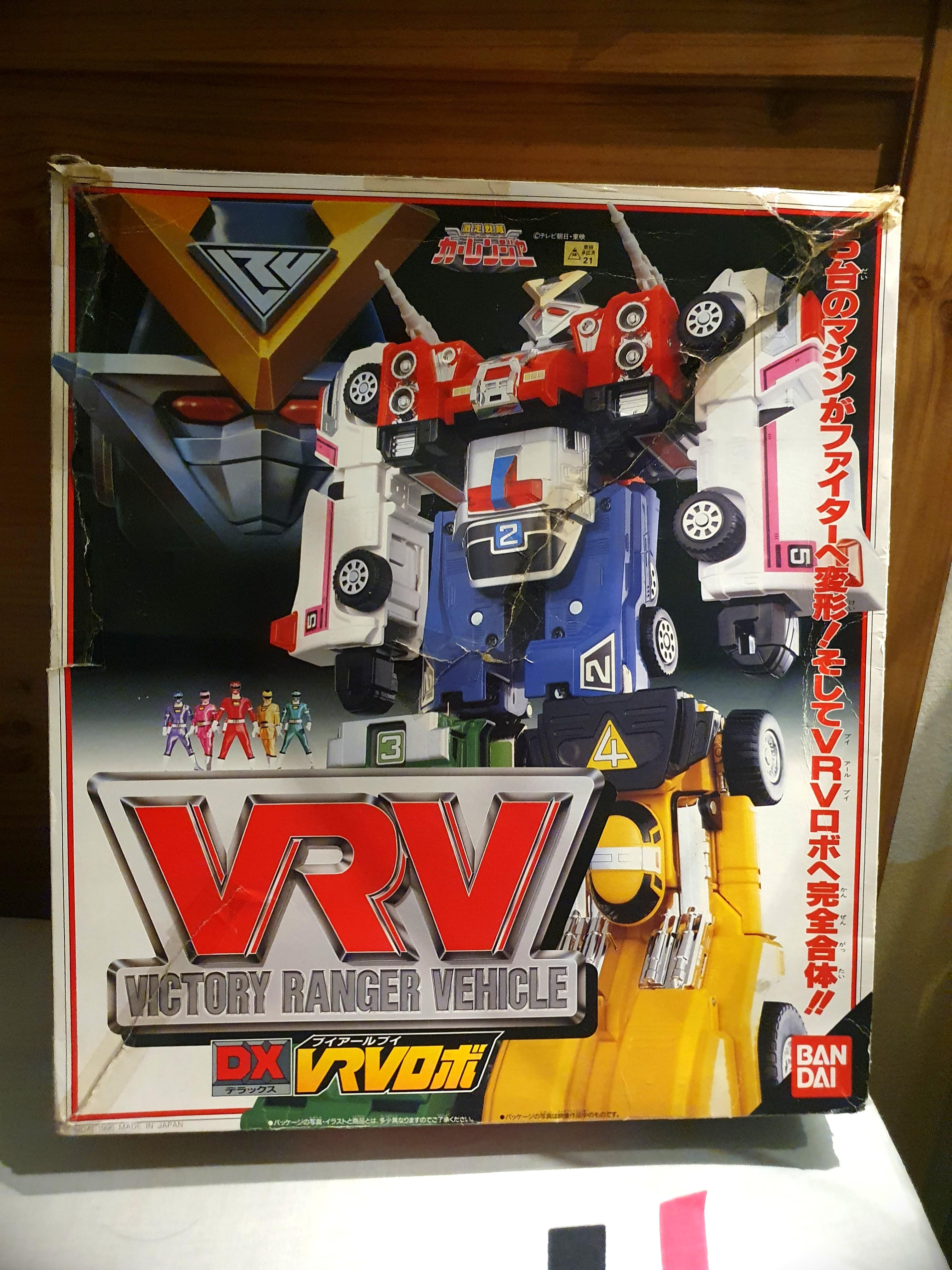 Dx VRV Robo Sentai Rescue Megazord MMPR Power rangers Bib, Hobbies & Toys, Collectibles ...