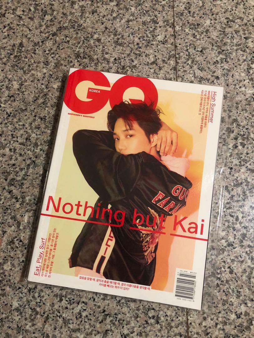 EXO Kai fashion magazines: ELLE, GQ, Arena Homme, Hobbies & Toys ...