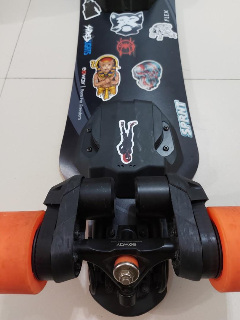 Exway Flex Riot (Electric Skateboard), Sports Equipment, Sports & Games ...