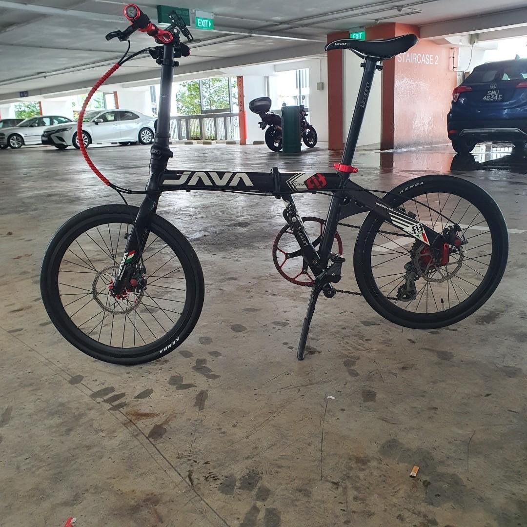 Folding bike JAVA FIT 20inch, Sports Equipment, Bicycles & Parts ...