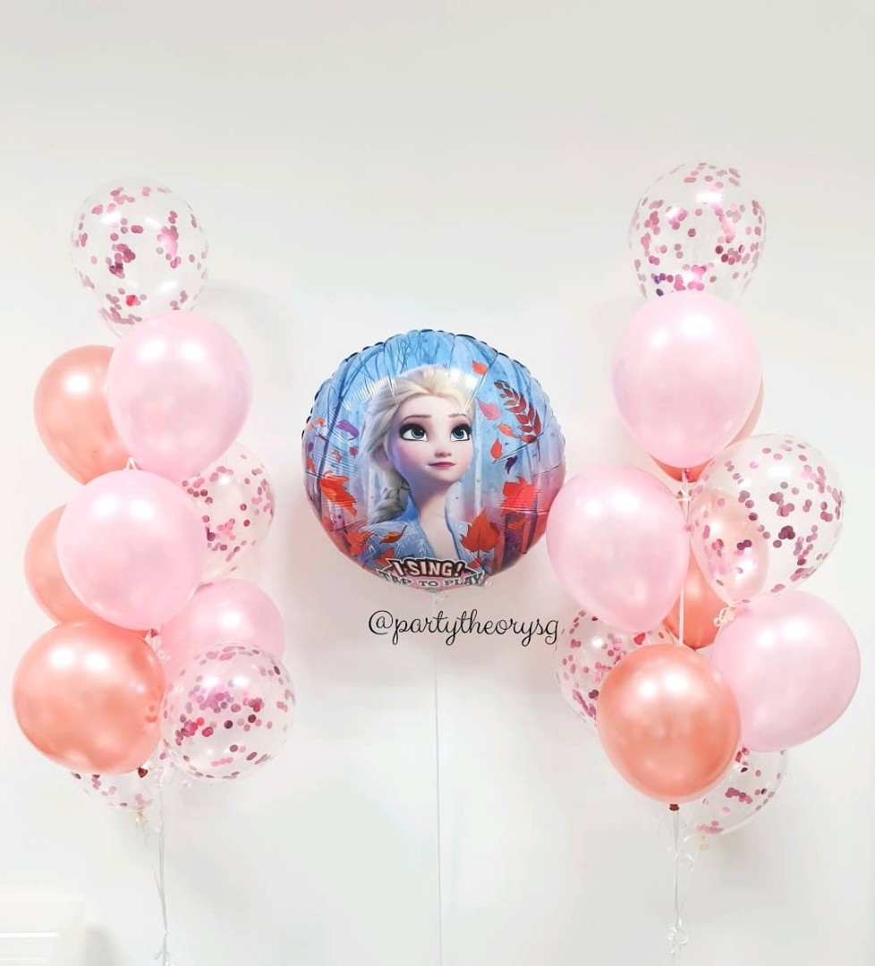 Frozen themed helium balloons, Hobbies & Toys, Stationery & Craft ...