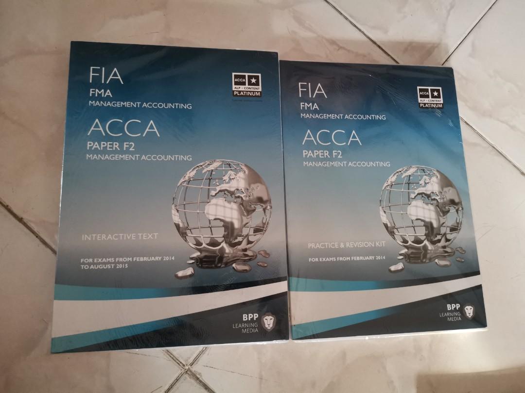Full set ACCA Textbook and practice, Hobbies & Toys, Books & Magazines ...