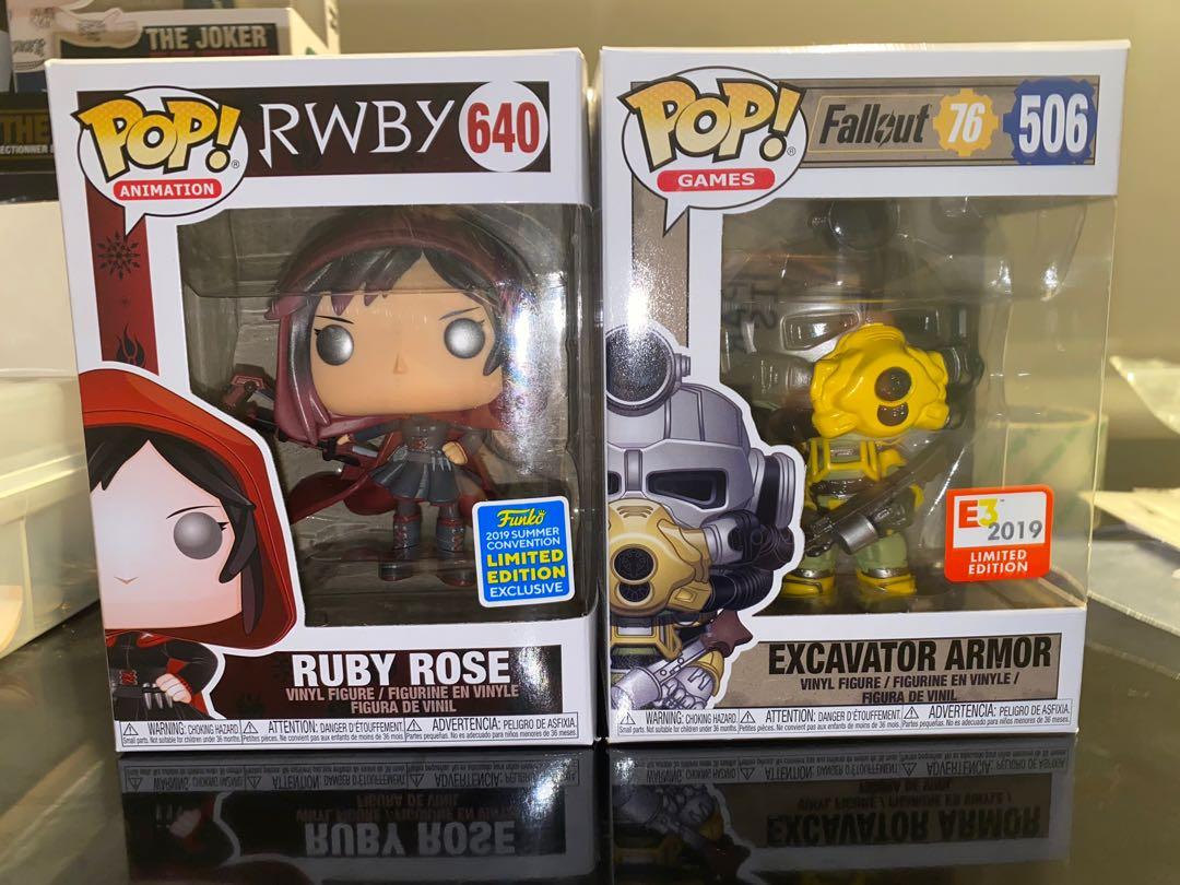Funko Rwby Ruby Rose, Fallout Excavator Armor, Hobbies & Toys, Toys ...