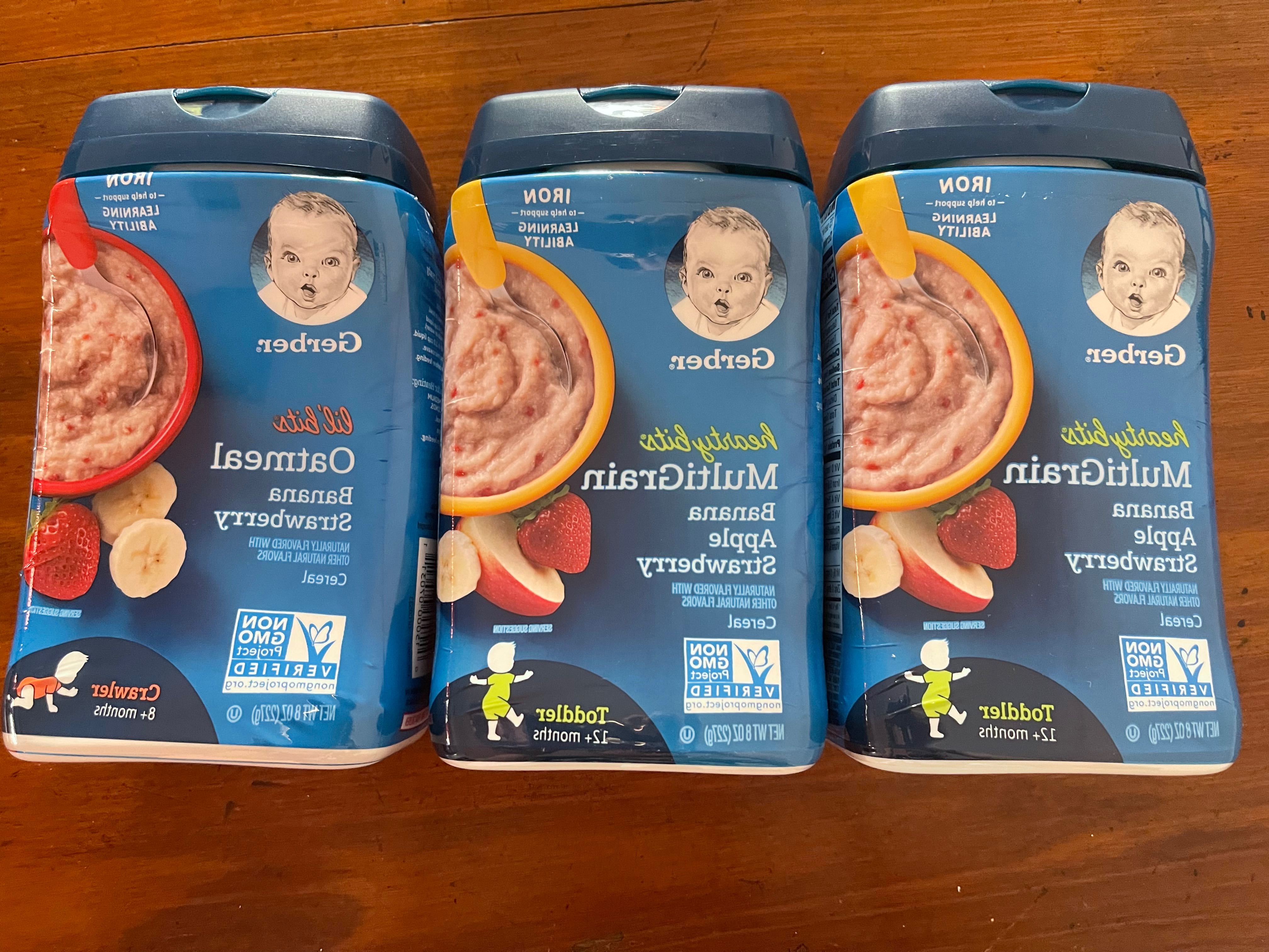 Gerber Cereals, Babies & Kids, Nursing & Feeding, Weaning & Toddler ...