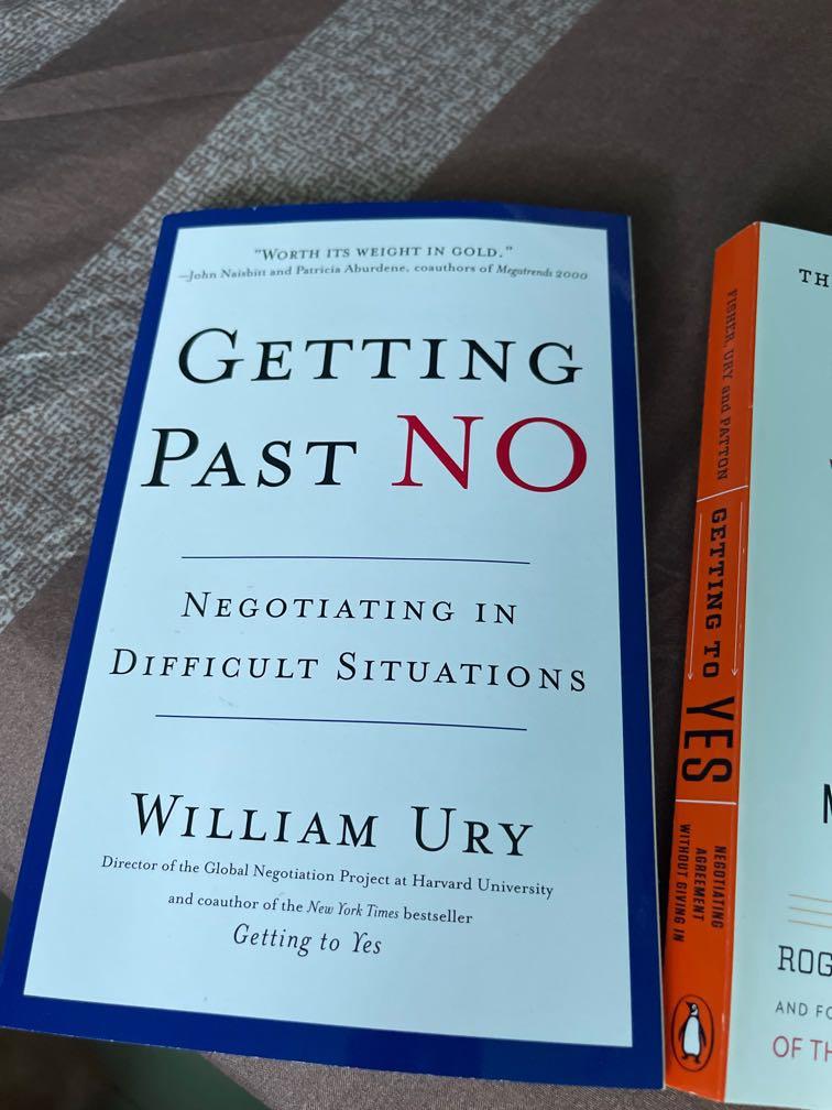 Getting to yes getting past no, Hobbies & Toys, Books & Magazines ...
