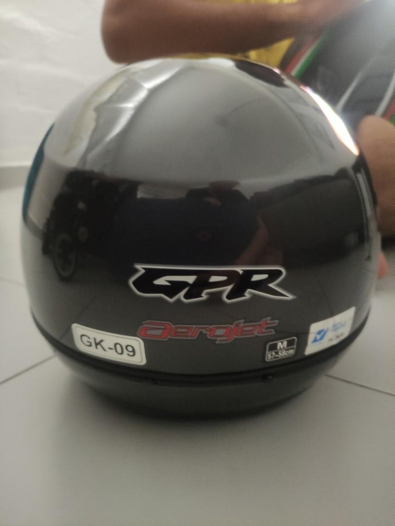GPR half cap helmet., Motorcycles, Motorcycle Apparel on Carousell