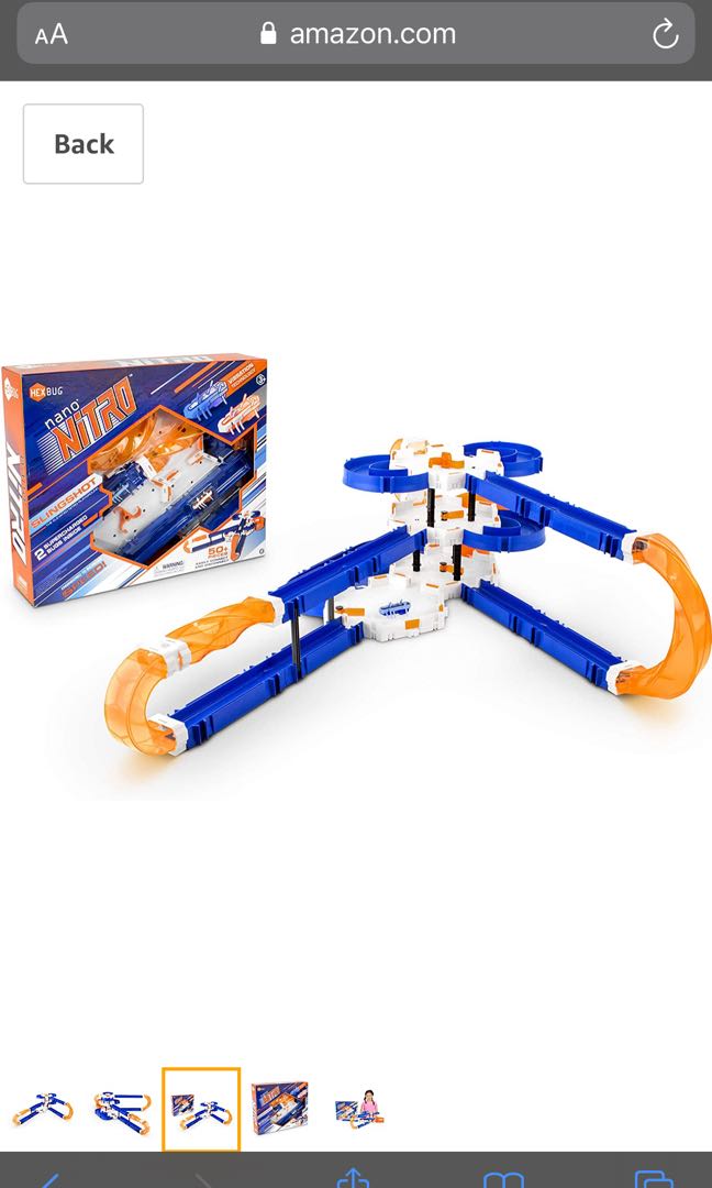 Hexbug Nano Nitro Slingshot, Hobbies & Toys, Toys & Games on Carousell