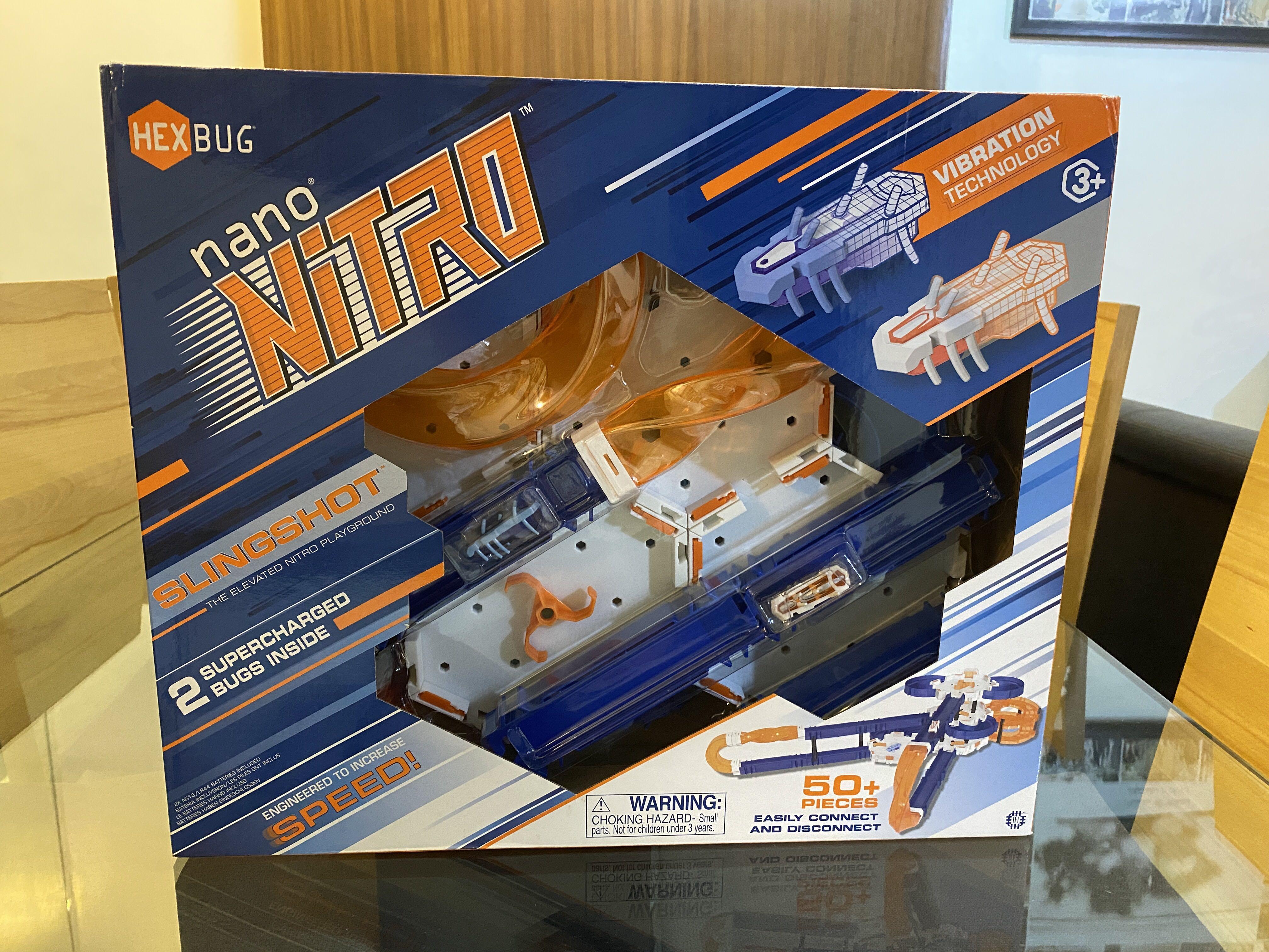 Hexbug Nano Nitro Slingshot, Hobbies & Toys, Toys & Games on Carousell