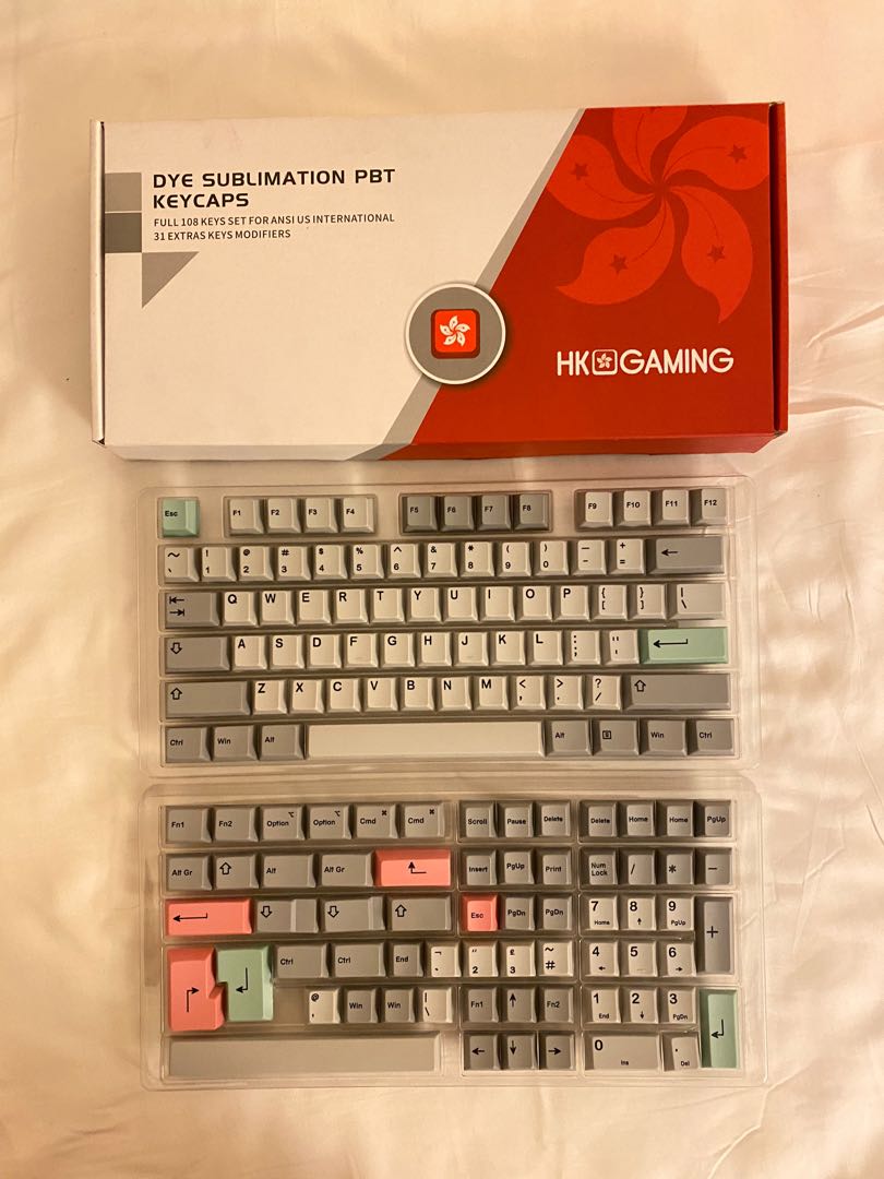 HK Gaming Modern Dolch Keycaps, Computers & Tech, Parts & Accessories ...