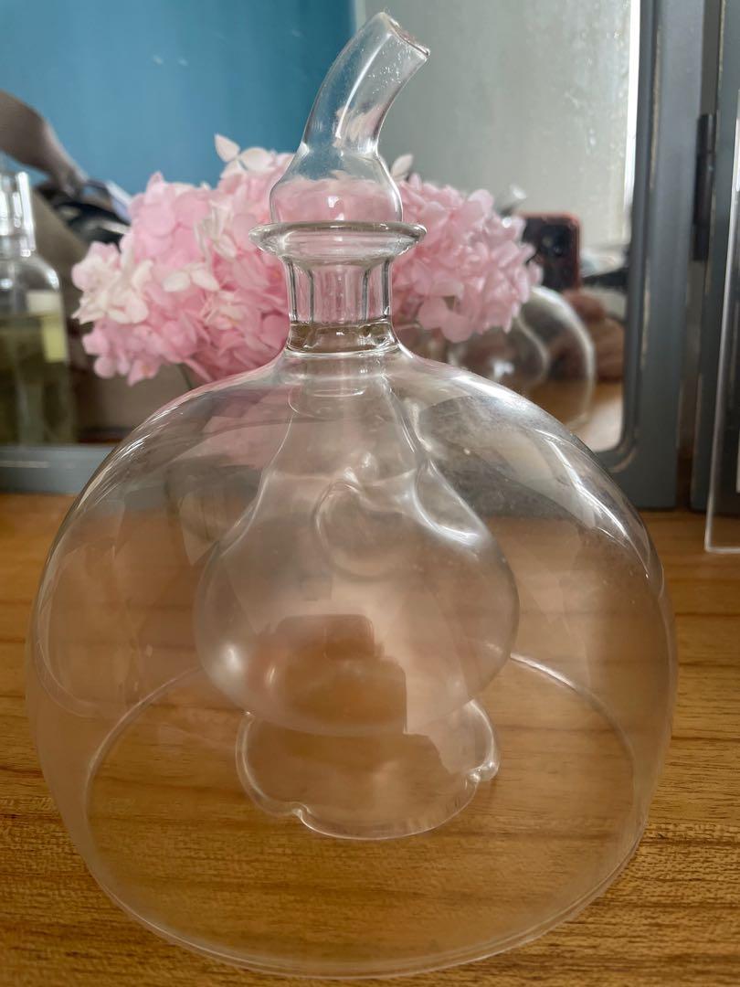 Hysses diffuser glass chamber, Furniture & Home Living, Home Fragrance ...